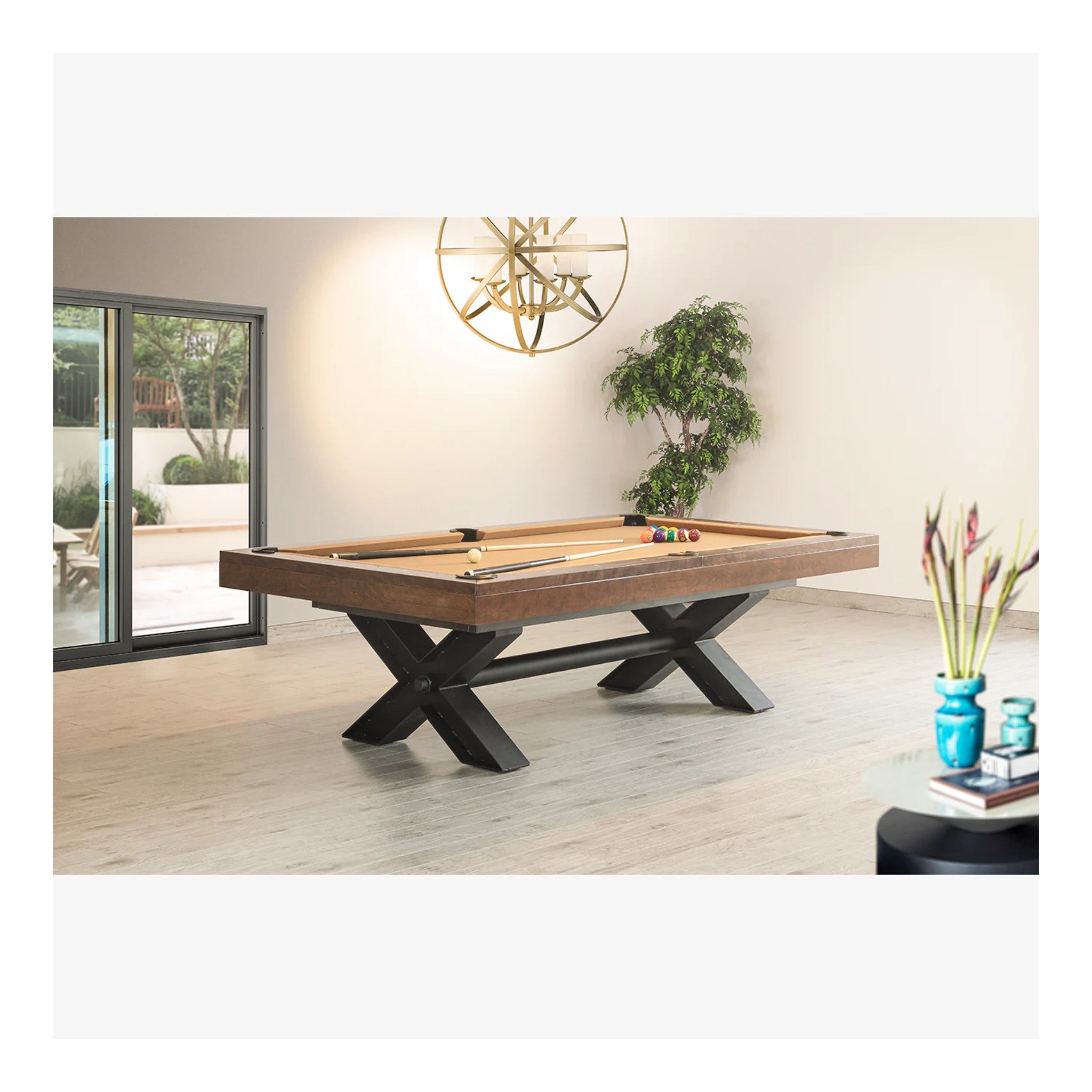 X-Treme Industrial Pool Table | Steel, Wood & 1" Slate | High-End ...